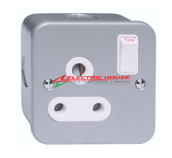 15A DP Metal Clad Switched Socket | Electric House Multinational ...