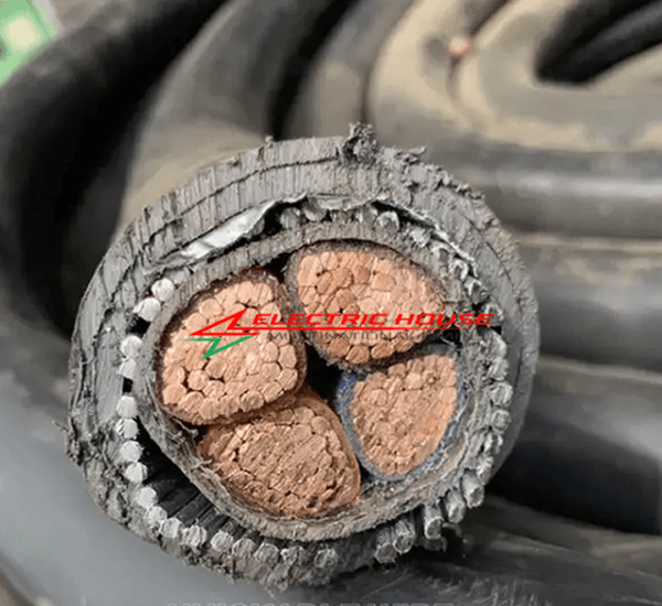 185mm 4 Core Armored Cable Sol CU PVC SWA PVC | Per Meter | Electric ...