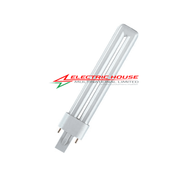 GE 26W GX24Q-2 2 Pin Triple Compact Fluorescent Lamp 6500K Warm White ...