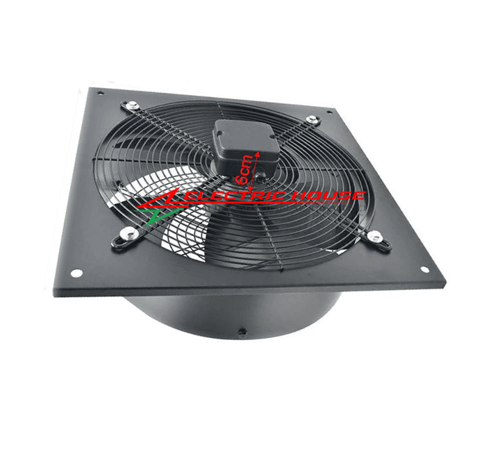 400mm Industrial Extractor Exhaust Axial Blower Fan Ventilation Heavy ...
