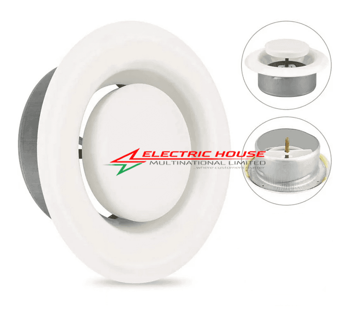 Deflect-o 4" inch Adjustable Vent Diffuser | Electric House ...