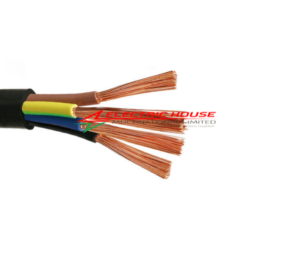 4mm 4 Core Multi Strand Flexible Copper Conductor Cable | Electric ...