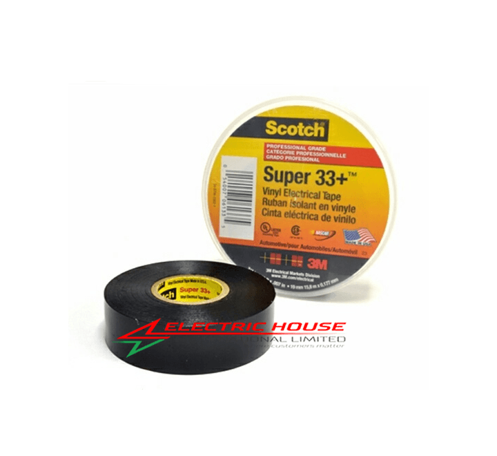 3M™ Scotch® Super 33+ Vinyl Electrical Tape | Electric House ...