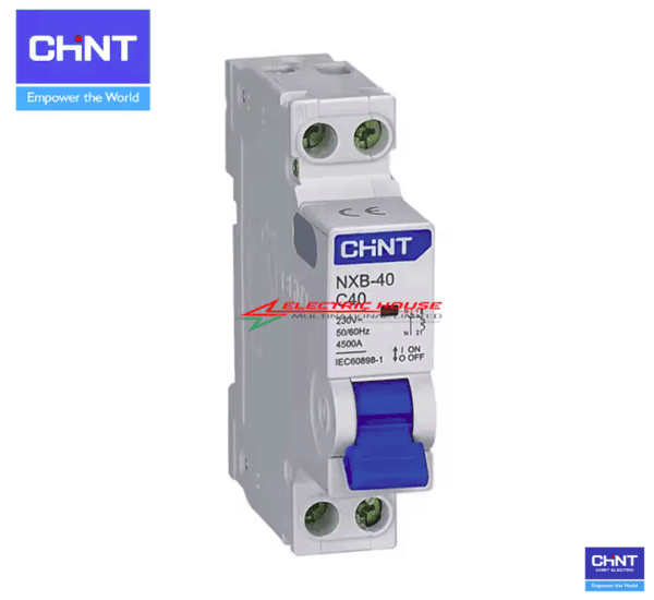 CHINT 40A 1P MCB Compact Protection for Single-Phase Circuits ...