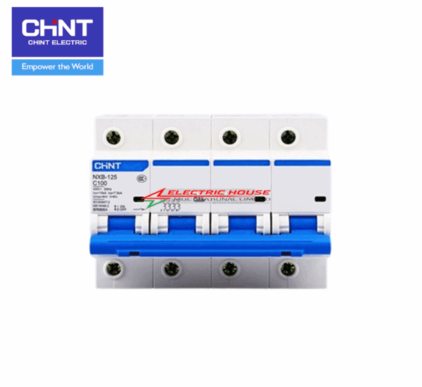 100A Four Pole 4P Chint Circuit Breaker | Electric House Multinational ...