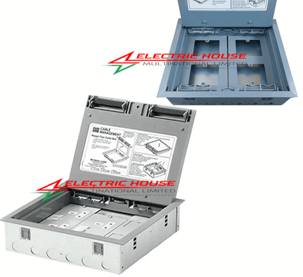 Concealed Electrical Floor Box for Power & Data Cable Access | Electric ...