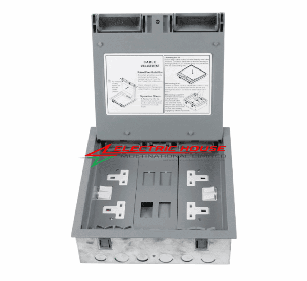 Concealed Electrical Floor Box for Power & Data Cable Access | Electric ...