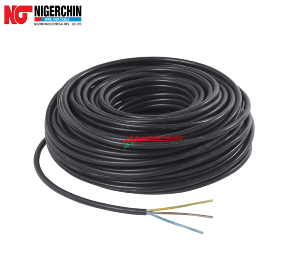 Nigerchin 1.5mm² x 3 Core Copper Flexible Wire Cable | Per Meter ...